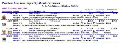 Collectors Inventory Cataloging Management Software